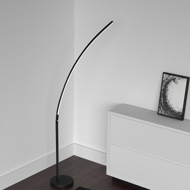 Dainolite 412LEDF 70" Tall LED Arc Floor Lamp - Modern - Floor Lamps ...