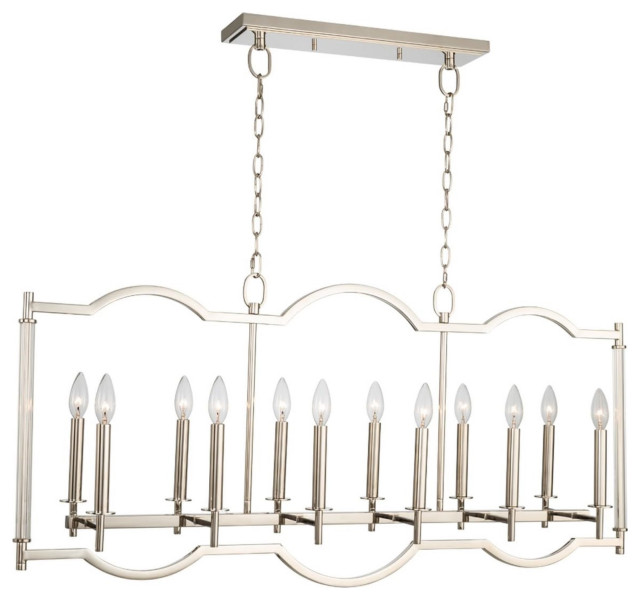 Kalco Provence 12 Light Island - Transitional - Kitchen Island Lighting ...