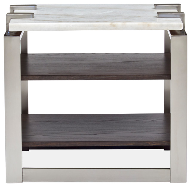 Rectangular End Table - Contemporary - Side Tables And End Tables - by Magnussen Home | Houzz