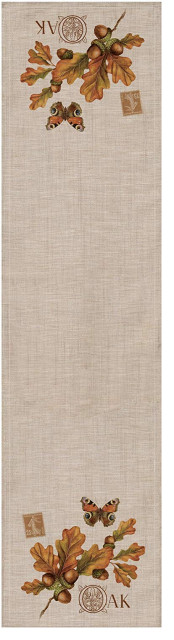 Heritage Lace Harvest Oak 16x54 Runner in Natural, 16" x 54 ...