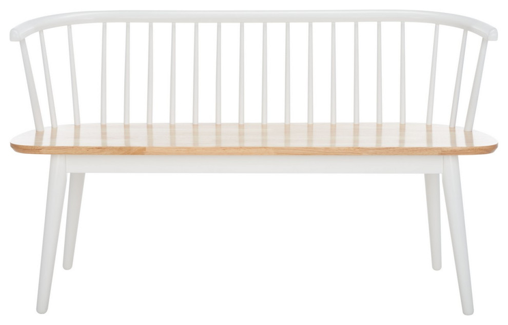 Safavieh Blanchard Spindle Bench, #N/A - Midcentury - Dining Benches ...