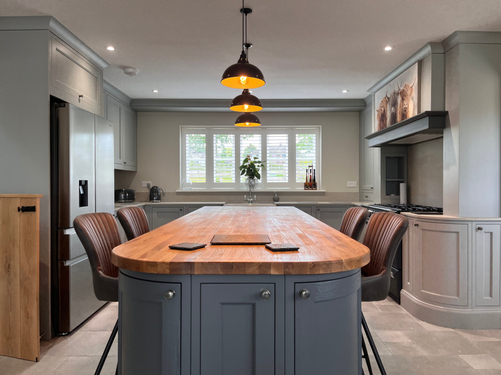 Modern Luxury Farmhouse Kitchen - Rustic - Kitchen - Essex - by Spires ...