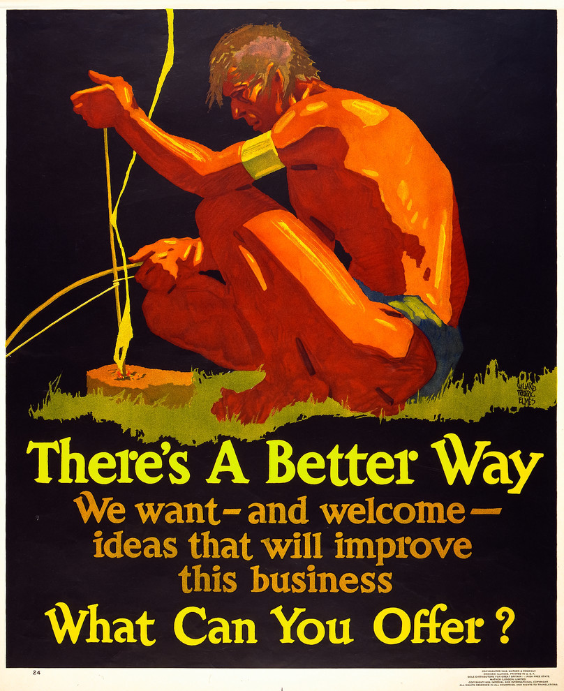 There's A Better Way Print, 8" x 10" - Contemporary - Prints And ...