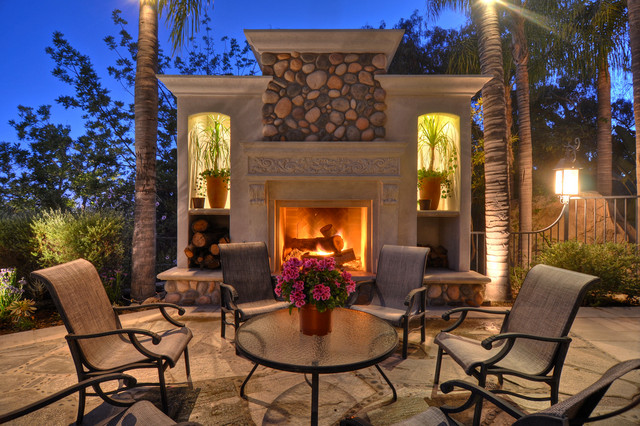 Mediterranean Home Patio