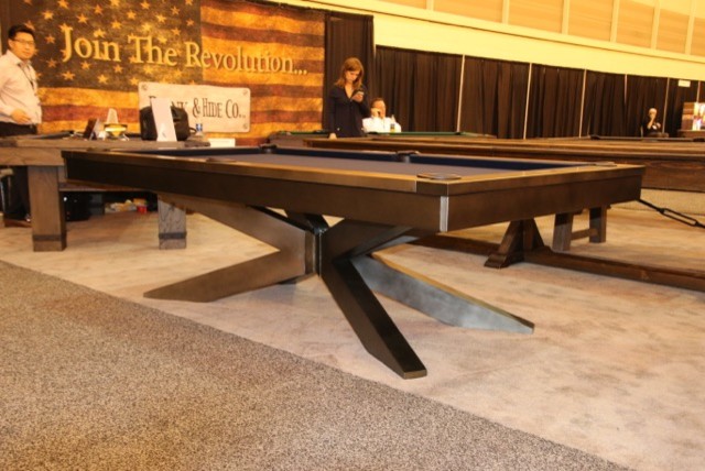 Xander Modern Pool Table w/White Glove Delivery - Industrial - Game Tables - by Sawyer Twain | Houzz
