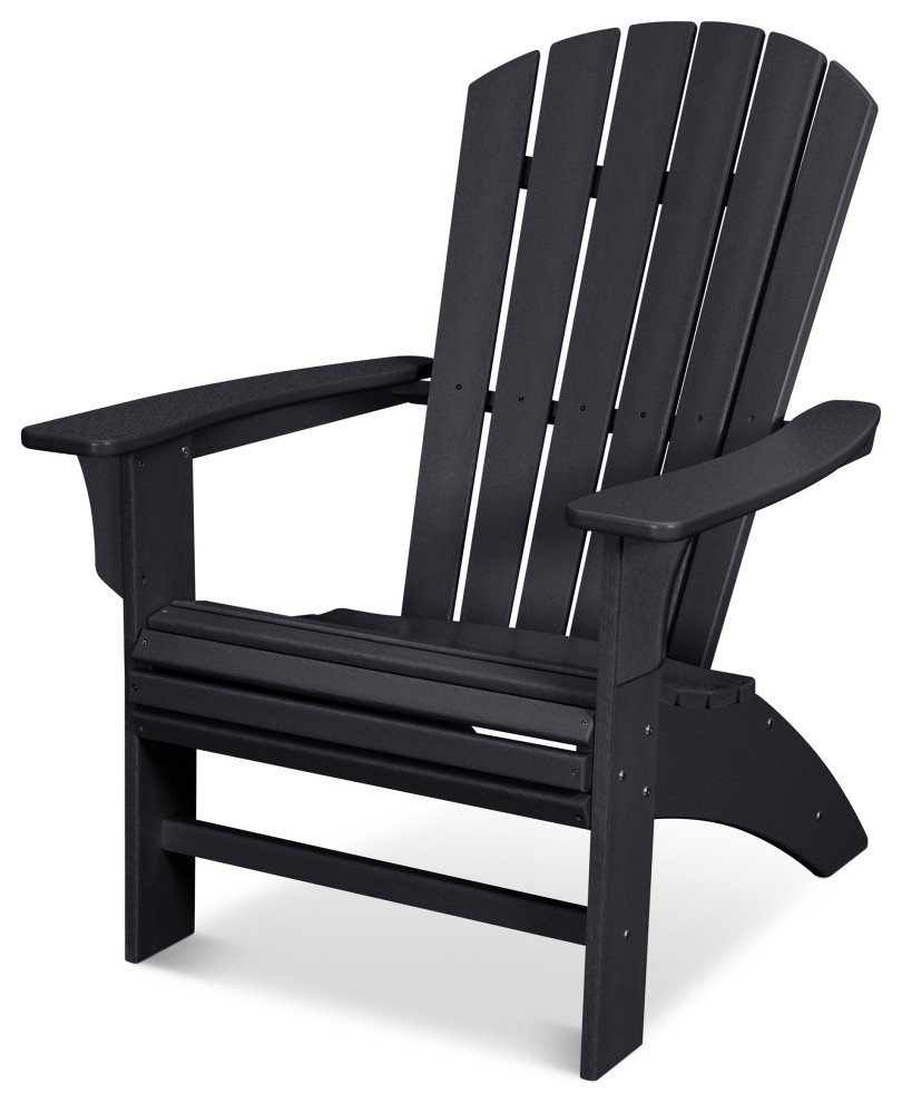 Trex Outdoor Yacht Club Curveback Adirondack Chair - Transitional ...