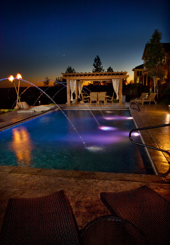 Inground Gunite Pools - Pool - Seattle - by Pool World | Houzz