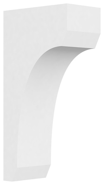 Standard Legacy Architectural Grade PVC Corbel, 3"W x 6"D x 12"H ...