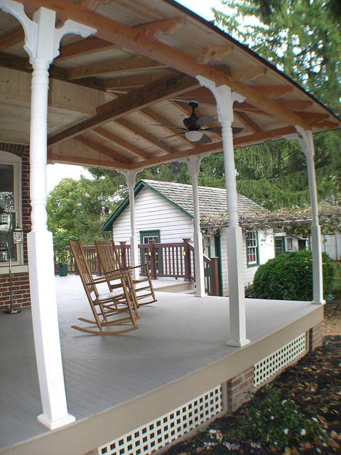 Wrap Around Porch Roof Framing