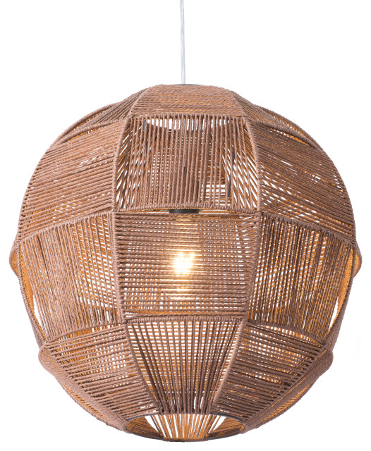 Florence Ceiling Lamp Brown - Beach Style - Pendant Lighting - by ...