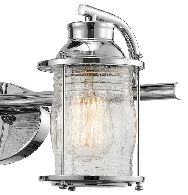 Globe Electric 51549 Bayfield 3 Light 24"W LED Vanity Light - Beach ...