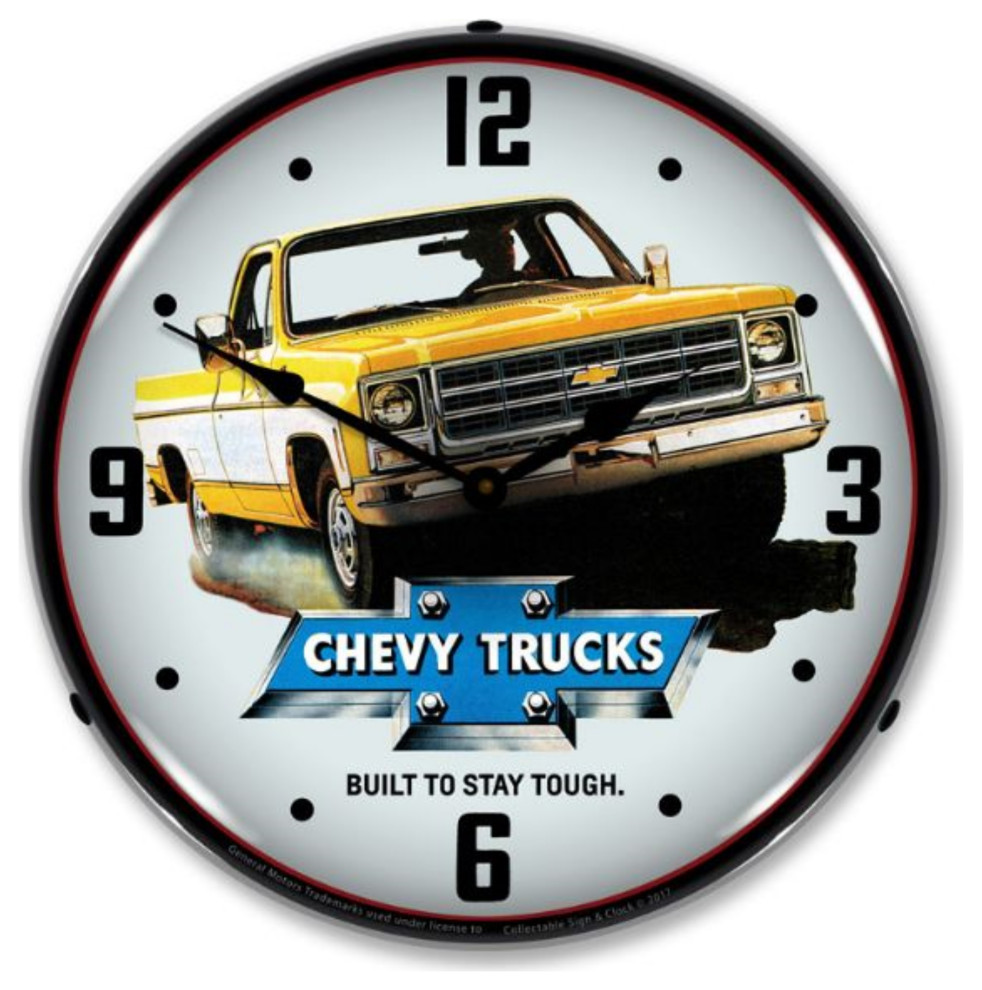 GM1703745 1979 Chevrolet Truck Clock - Midcentury - Wall Clocks - by ...