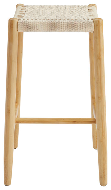 Leif counter height stool, Wheat, Set of 2 - Beach Style - Bar Stools ...