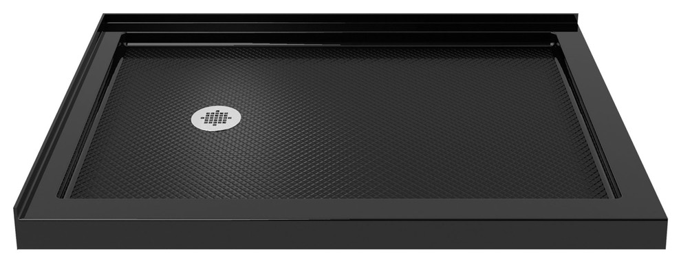 DreamLine SlimLine Double Threshold Shower Base, DLT-1034481-88, Black ...