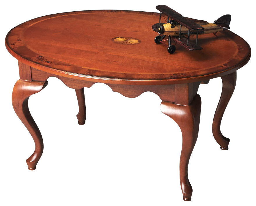 Masterpiece Oval Cocktail Table - Traditional - Coffee Tables - by ...
