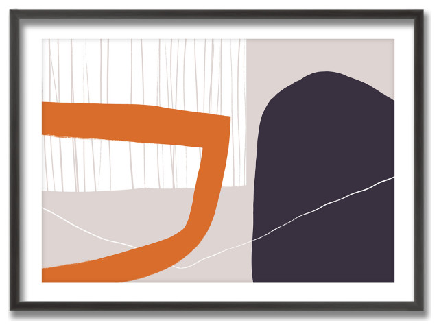 All I Wanna Do Framed 2-Piece Wall Art Set by Uplusmestudio, 24"x16" - Contemporary - Prints And ...