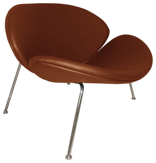 Modern Classics Slice Chair, Light Brown, 28"H x 34"W x 31"D ...