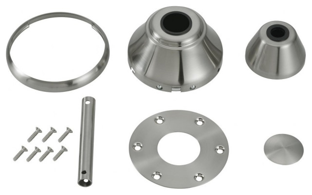 Custom Finish Kit-Brushed Steel Finish - Downrods - 96-BEL-4490061 ...