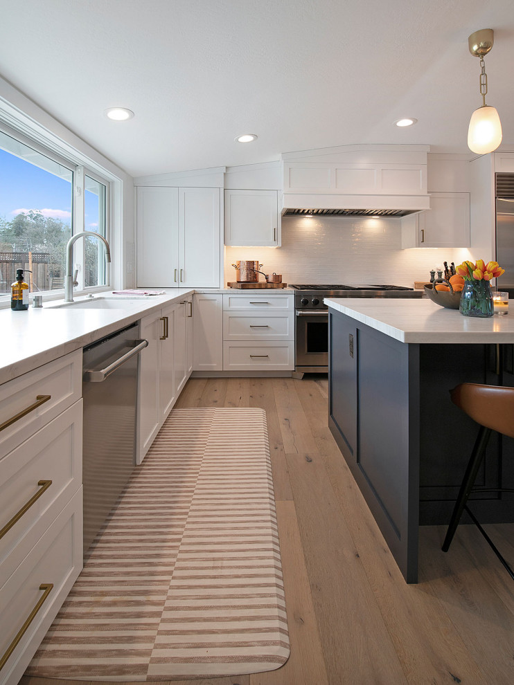 Modern Ranch House Kitchen Remodel in Lafayette, CA - Modern - Kitchen ...