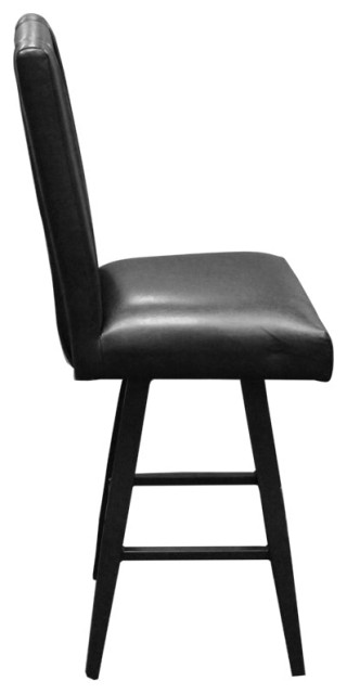 Milwaukee Bucks 2021 Champions Swivel Bar Stool With Black Vinyl ...