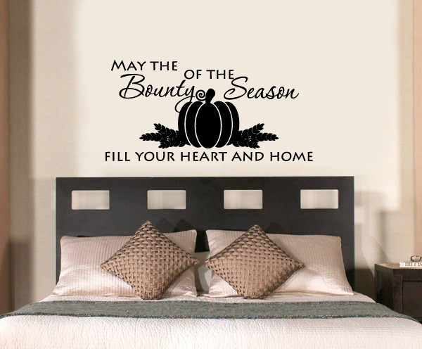 Bounty Season Vinyl Wall Decal hd141, 12 in. - Contemporary - Wall ...