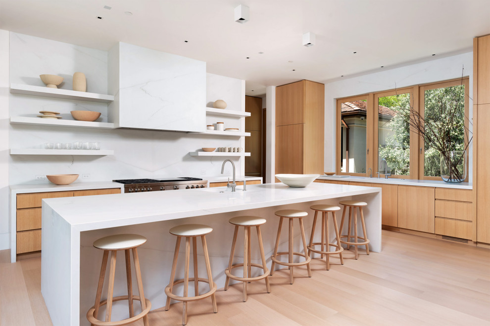 PL233 (Atherton) - Modern - Kitchen - San Francisco - by Serra Tile ...