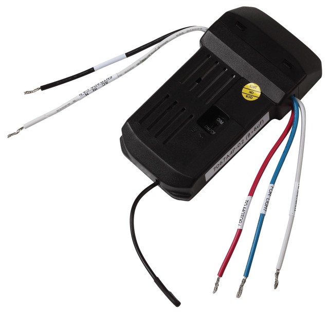 Monte Carlo Fan Company Canopy Mounted 4-Speed Universal Receiver ...