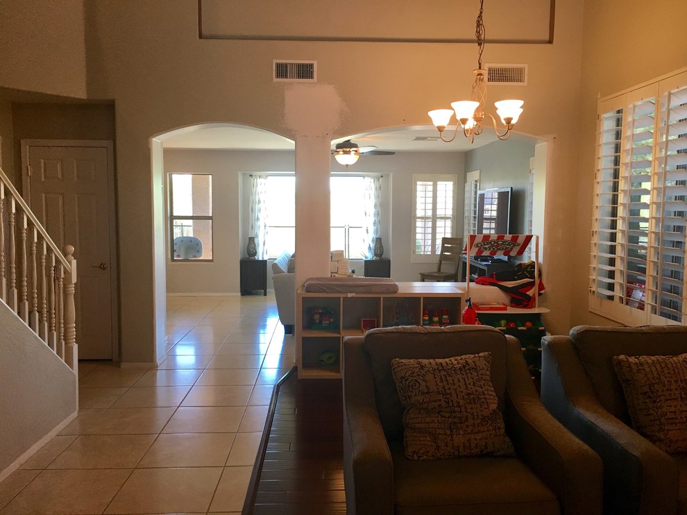 Arches, half wall and column help in Arizona home | Houzz Forum