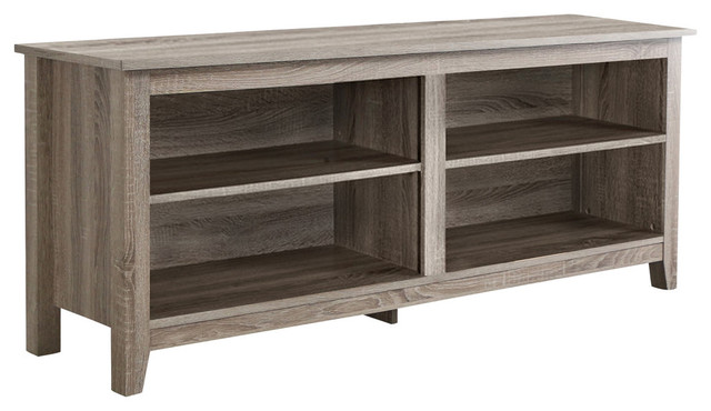 58" TV Stand Console - Transitional - Entertainment Centers And Tv ...