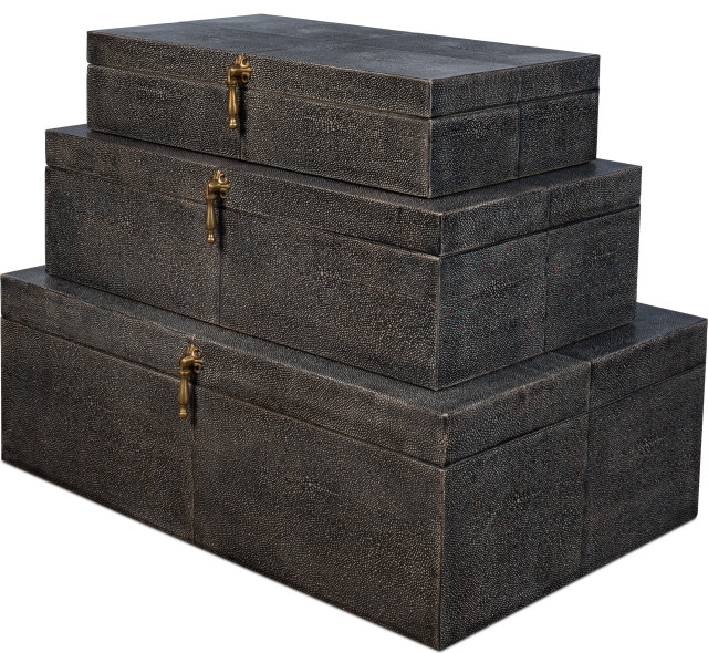 Cosmos Nesting Boxes - Transitional - Decorative Boxes - by HedgeApple ...