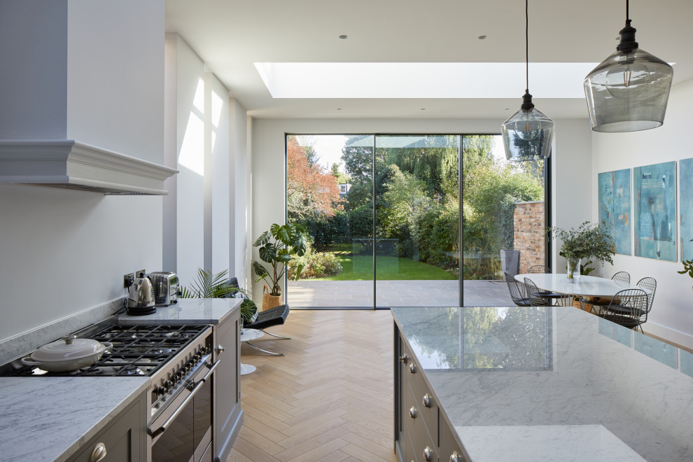 Magnificent Rear Extension - Contemporary - Kitchen - London - by ...