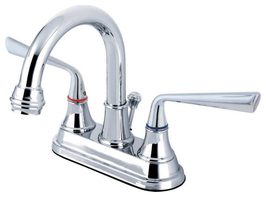 Silver Sage 4"ADA Lavatory Faucet, Polished Chrome - Traditional ...