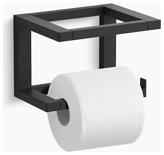 Kohler 31750-CP Draft Wall Mounted Hook Toilet Paper Holder ...