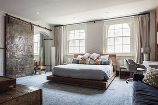 Interior Renovation - Manhattan, NY - Industrial - Bedroom - New York ...
