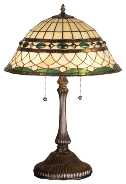 23H Tiffany Roman Table Lamp - Victorian - Table Lamps - by Meyda ...