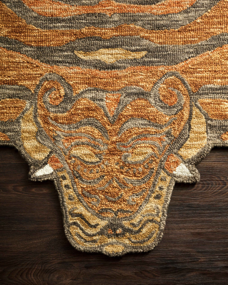 Loloi Feroz Fer-02 Gold By Justina Blakeney 4'0"x6'0" Rug, 4'0"x6'0 ...