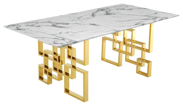 Diva Dining Table - Contemporary - Dining Tables - by HomeCraftDecor | Houzz