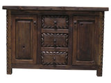 Lasso Rustic Bathroom Vanity - Traditional - Bathroom Vanities And Sink ...