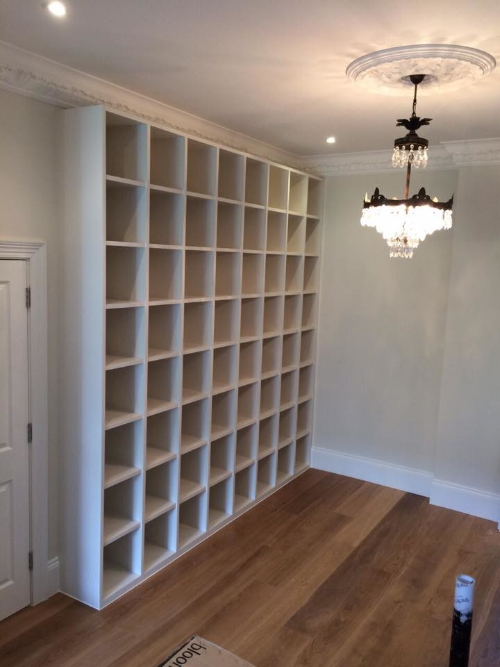 Vinyl Storage Unit - Contemporary - London - by West London Carpentry ...