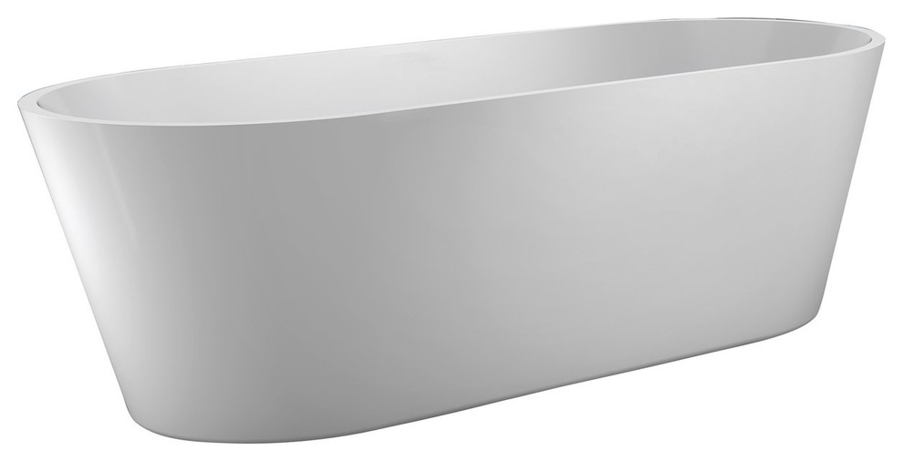 Nydia Freestanding Acrylic - Contemporary - Bathtubs - by Basin And ...