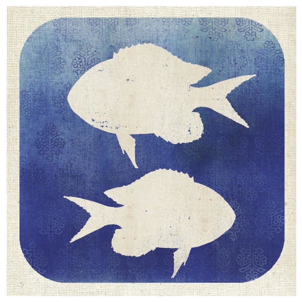 "Watermark Fish" Digital Paper Print by Studio Mousseau, 20"x20", 30 ...