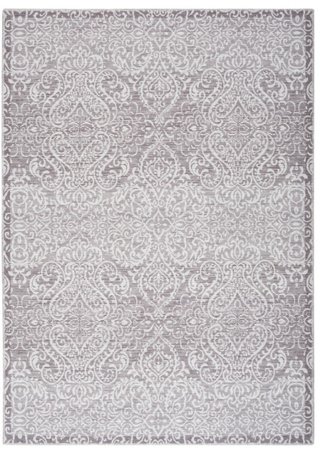 Waverly Washables Collection WAW03 Stone Rectangle Contemporary Area ...