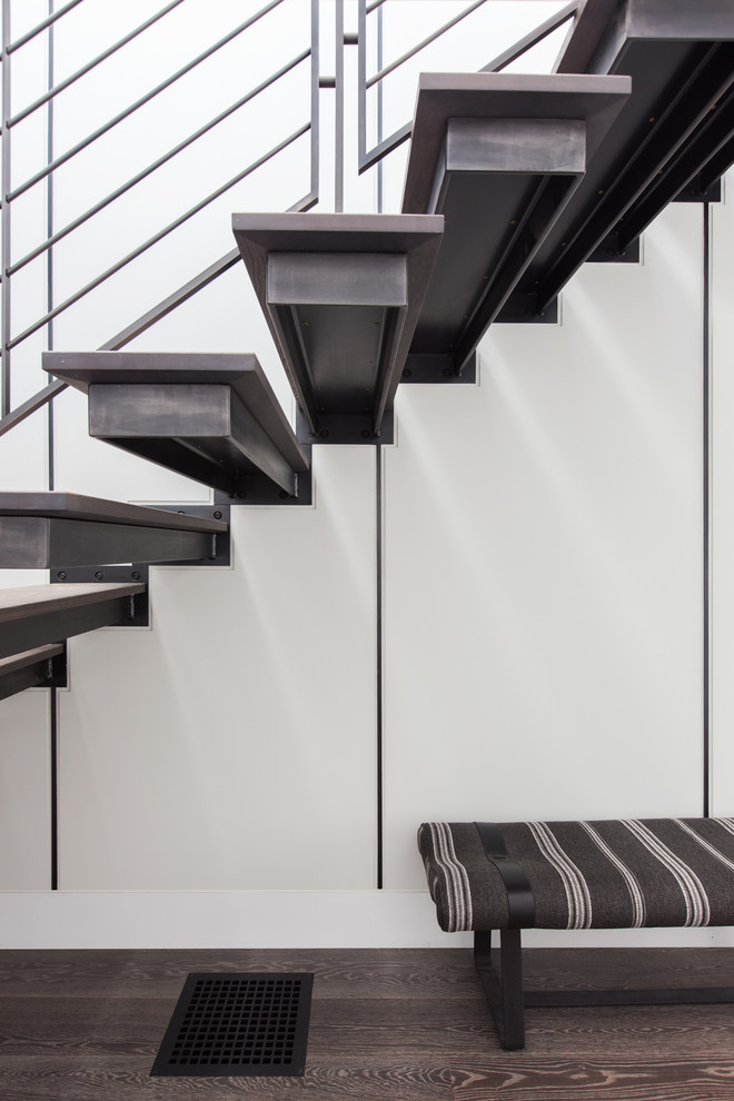 Organic Modern Lakehouse - Contemporary - Staircase - New York - by ...