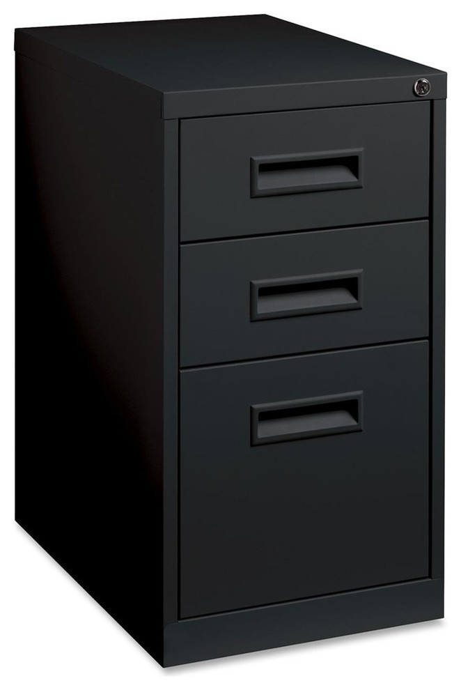 Lorell Box/Box/File Mobile Pedestal Files, 15"x22"x27.8" - Contemporary ...