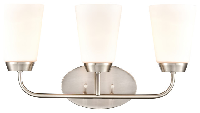 THOMAS LIGHTING CN310312 3L Bath in BN - Transitional - Bathroom Vanity ...