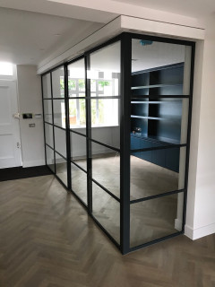 Sliding Crittall Style internal doors - Traditional - London - by Steel ...