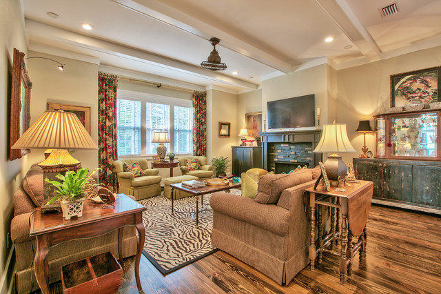 Traditional Southern Cottage - Traditional - Living Room - Other - by ...