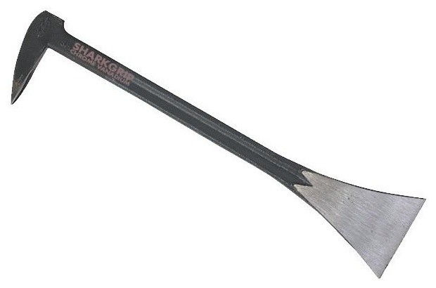 Shark Corp. 8" Straight Edge Pry Bar 21-2220, 8" - Contemporary - Hand ...