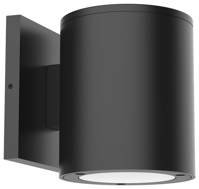 Lamar Exterior Wall Lamp, Black - Transitional - Outdoor Wall Lights ...