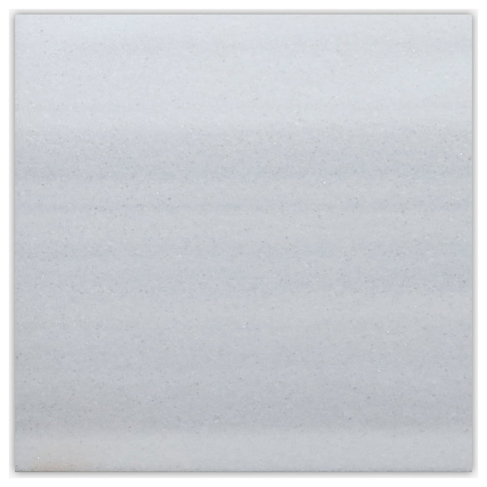 Marmara Polished 12x12 Micro Beveled Marble Tile, 12x12 - Contemporary ...